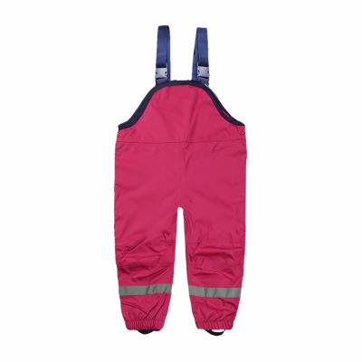 China Kids waterproof rain pants children's jumpsuit casual pant kids clothing rainwear for sale