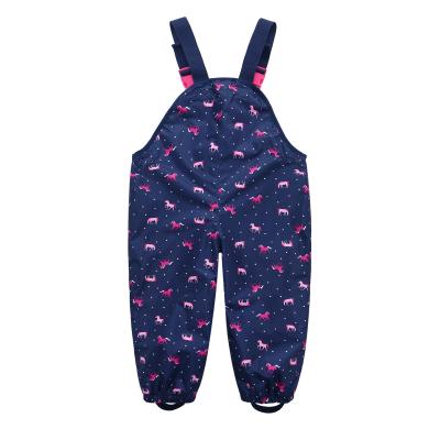 China hot sales toddler kids functional romper high quality outdoor waterproof pants fashion overall for children for sale