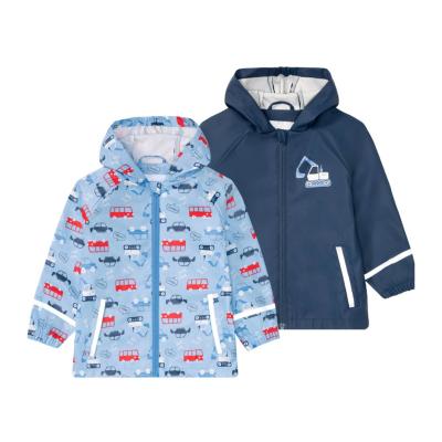 Cina Rivestimenti incappucciati del bambino del bus dell'automobile del fumetto dei ragazzi per la tuta sportiva impermeabile della pioggia della giacca a vento dei bambini del cappotto di pioggia dell'unità di elaborazione dei bambini delle ragazze in vendita