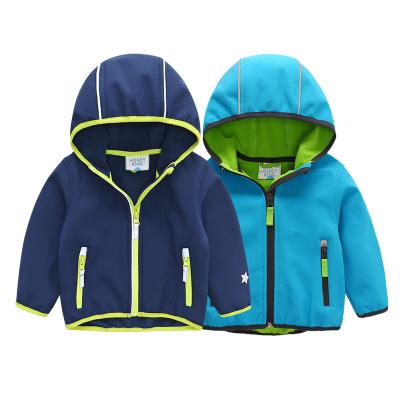 China OEM Customization Kids Boys and girls softshell jacket sportswear outdoor children clothes softshell overall Jackets for sale