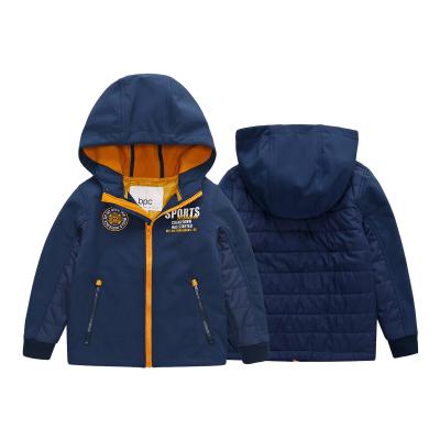 China OEM Customization Outdoor Spring and Autumn Hooded Coat Kids Boys and girls Clothing woven softshell jacket for sale