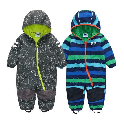 China OEM Customization Kids Boys and girls softshell overall baby boy clothes for sale
