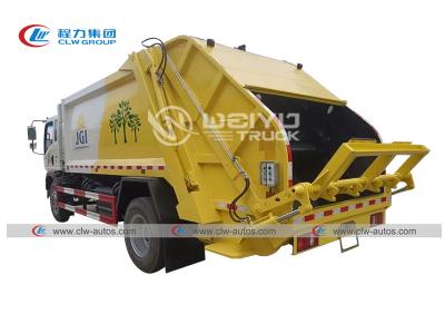 중국 HOWO LHD 후방 짐 쓰레기 압축기 트럭 6wheelers 12m3 판매용