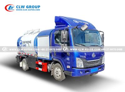 Κίνα HOWO 6 Wheels 5Cbm 5000 Liters Fuel Truck Mobile Oil Tanker Off Road Αεροπορικά Μεταφορές προς πώληση