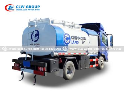 Κίνα HOWO 6 Wheels 5Cbm 5000 Liters Fuel Truck Mobile Oil Tanker Off Road Αεροπορικά Μεταφορές προς πώληση