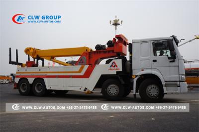 Κίνα SINOTRUK HOWO 8X4 βαρέων καθηκόντων φορτηγό ρυμούλκησης περιστροφής 360 βαθμού προς πώληση
