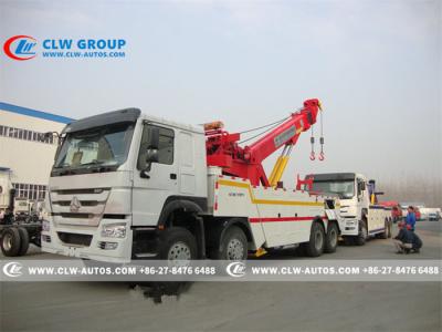 Κίνα SINOTRUK HOWO 8X4 βαρέων καθηκόντων φορτηγό ρυμούλκησης περιστροφής 360 βαθμού προς πώληση