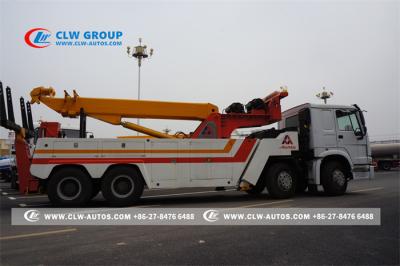 Κίνα SINOTRUK HOWO 8X4 βαρέων καθηκόντων φορτηγό ρυμούλκησης περιστροφής 360 βαθμού προς πώληση