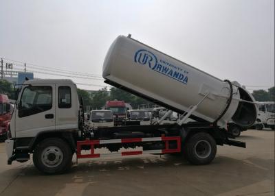 China De Schoonmakende Vrachtwagen van de hygiëneriolering, Vacuüm de Vrachtwagen Gemakkelijke Verrichting van de Rioleringszuiging Te koop