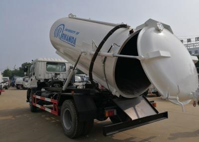 China De Schoonmakende Vrachtwagen van de hygiëneriolering, Vacuüm de Vrachtwagen Gemakkelijke Verrichting van de Rioleringszuiging Te koop