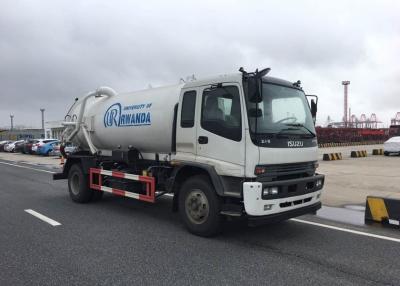 China De Schoonmakende Vrachtwagen van de hygiëneriolering, Vacuüm de Vrachtwagen Gemakkelijke Verrichting van de Rioleringszuiging Te koop