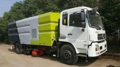 Chine Dongfeng 9000 litres de l'eau de camion mécanique de balayeuse, camion de lavage de rue de 9 tonnes à vendre