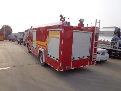Κίνα Φορτηγό ISUZU 3.5ton 4t πυροσβεστικής δεξαμενών νερού 4000 νερού λίτρα φορτηγών προσβολής του πυρός προς πώληση
