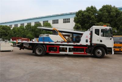 Κίνα Όχημα Χιλή Dongfeng 8tons επίπεδης βάσης Wrecker φορτηγών ρυμούλκησης Wrecker υψηλής αποδοτικότητας προς πώληση
