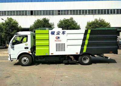 Chine Nettoyage de route de camion de balayeuse de route de Dongfeng 6CBM avec la couleur adaptée aux besoins du client à vendre