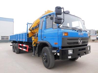Κίνα Dongfeng 10 τοποθετημένος φορτηγό τηλεσκοπικός γερανός 10ton ροδών με διπλωμένο Kunckle προς πώληση