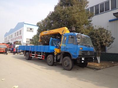 gru telescopica montata DropsideTruck 10T con il braccio diritto idraulico