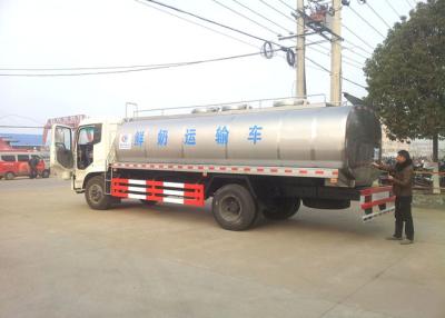 Κίνα Φρέσκο φορτηγό δεξαμενών γάλακτος Dongfeng 10CBM, 10 τόνος φορτηγό νερού 4000 γαλονιού προς πώληση