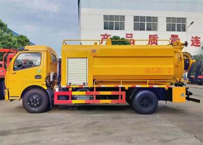 Chine Camion combiné d'aspiration d'eaux d'égout de nettoyage au jet et de vide pour la haute pression de nettoyage d'égout à vendre