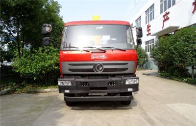 중국 Dongfeng 6X4 트럭은 붐 기중기를 끼워넣는 망원경 기중기 12 톤 XCMG를 거치했습니다 판매용