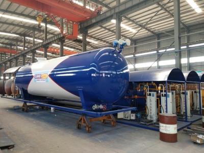 Κίνα 50cbm / 50,000L Liquid Propane Gas Bulk Storage and Dispenser Tank Q345R / SA516 LPG Skid Station προς πώληση