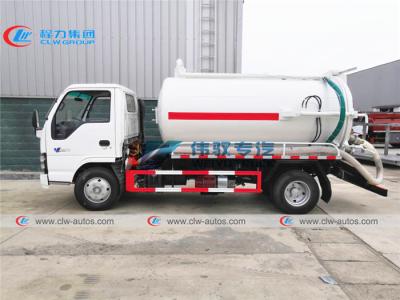 Chine Camion de vide d'égout d'ISUZU 6CBM d'entraînement de main gauche à vendre