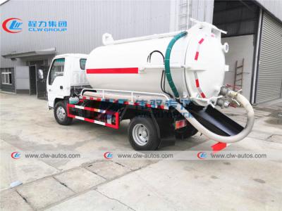 Chine Camion de vide d'égout d'ISUZU 6CBM d'entraînement de main gauche à vendre