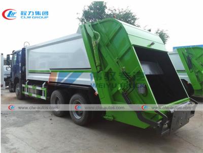 Chine Camion de disposition d'ordures de chargeur d'arrière de RHD Howo 18m3 20m3 à vendre