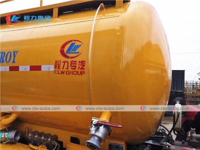 Κίνα Φορτηγό αναρρόφησης λυμάτων Dongfeng 6000L με τη μονο Keiser αντλία Jurop BP προς πώληση