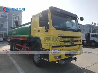 Κίνα SINOTRUK 371hp 6X4 20m3 5000 γαλόνια που ανεφοδιάζουν σε καύσιμα το φορτηγό προς πώληση