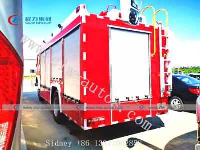 Κίνα Φορτηγό προσβολής του πυρός Dongfeng 4X4 με το νερό 6000L και τη δεξαμενή αφρού προς πώληση