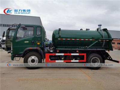 Κίνα Sino Howo 5T κενό σηπτικό φορτηγό RHD με την αντλία της Ιταλίας προς πώληση