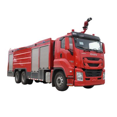 Κίνα ISUZU GIGA 6X4 10 ρόδα 12m3 ξεραίνει το φορτηγό προσβολής του πυρός σκονών προς πώληση
