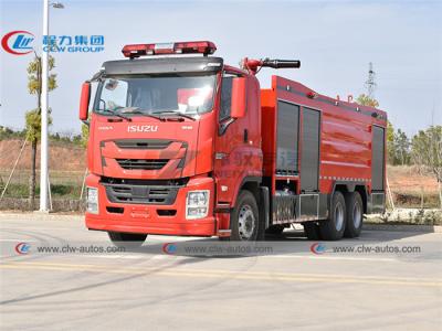 Κίνα ISUZU GIGA 6X4 10 ρόδα 12m3 ξεραίνει το φορτηγό προσβολής του πυρός σκονών προς πώληση