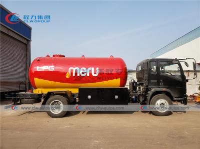 Κίνα Φορτηγό βυτιοφόρων αερίου LPG Howo 160HP 10cbm Sinotruk προς πώληση
