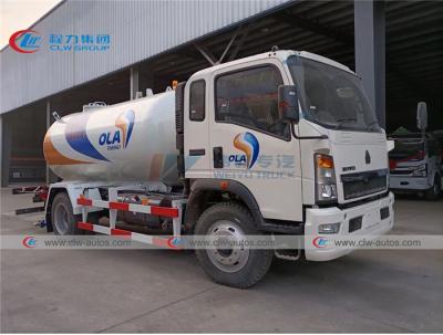 Κίνα Φορτηγό βυτιοφόρων αερίου LPG Howo 160HP 10cbm Sinotruk προς πώληση