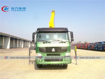 중국 14t 곧은 텔레스코픽 암 크레인과 HOWO 6X4 336HP 과적 트럭 판매용