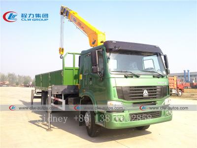 중국 14t 곧은 텔레스코픽 암 크레인과 HOWO 6X4 336HP 과적 트럭 판매용