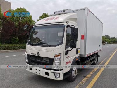 Chine 5 camions de livraison de Ton Sinotruk Howo Frozen Meat à vendre