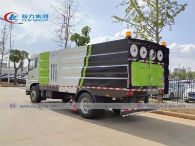 Chine camion de nettoyage de route de vide de 12T Dongfeng avec les tuyaux séparés d'aspiration à vendre