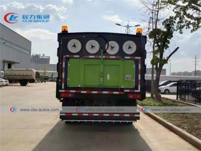 Chine camion de nettoyage de route de vide de 12T Dongfeng avec les tuyaux séparés d'aspiration à vendre