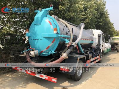 Κίνα Κενό φορτηγό αναρρόφησης υπονόμων Duolika 4X2 Dongfeng προς πώληση