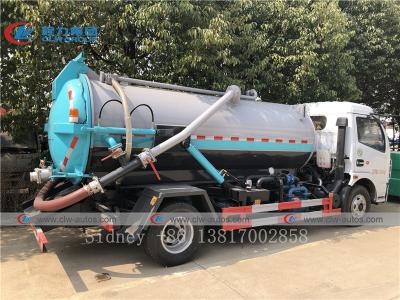 Κίνα Κενό φορτηγό αναρρόφησης υπονόμων Duolika 4X2 Dongfeng προς πώληση