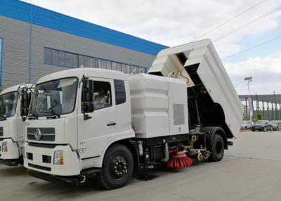 Chine Camion de vide de balayeuse du rouleur 190HP 8cbm de Dongfeng 6 à vendre
