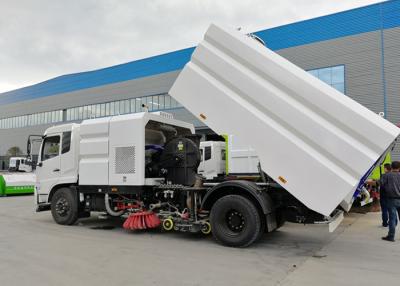 Chine Camion de vide de balayeuse du rouleur 190HP 8cbm de Dongfeng 6 à vendre