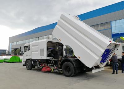 Chine Camion de vide de balayeuse du rouleur 190HP 8cbm de Dongfeng 6 à vendre