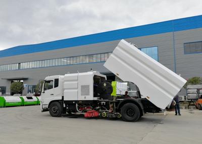 Chine Camion de vide de balayeuse du rouleur 190HP 8cbm de Dongfeng 6 à vendre