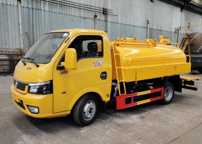중국 Dongfeng 4x2 미니 3m3 진공 하수구 청소 트럭 판매용