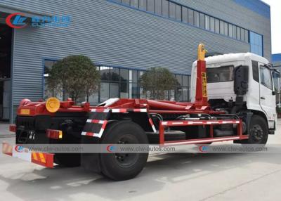 중국 Euro 3 Dongfeng 10 Wheeler 20T 쓰레기 수거차 롤오프 판매용