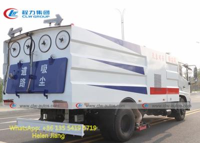 Chine Camion de balayeuse de route de vide de Dongfeng 4x2 10CBM pour le nettoyage de rue à vendre